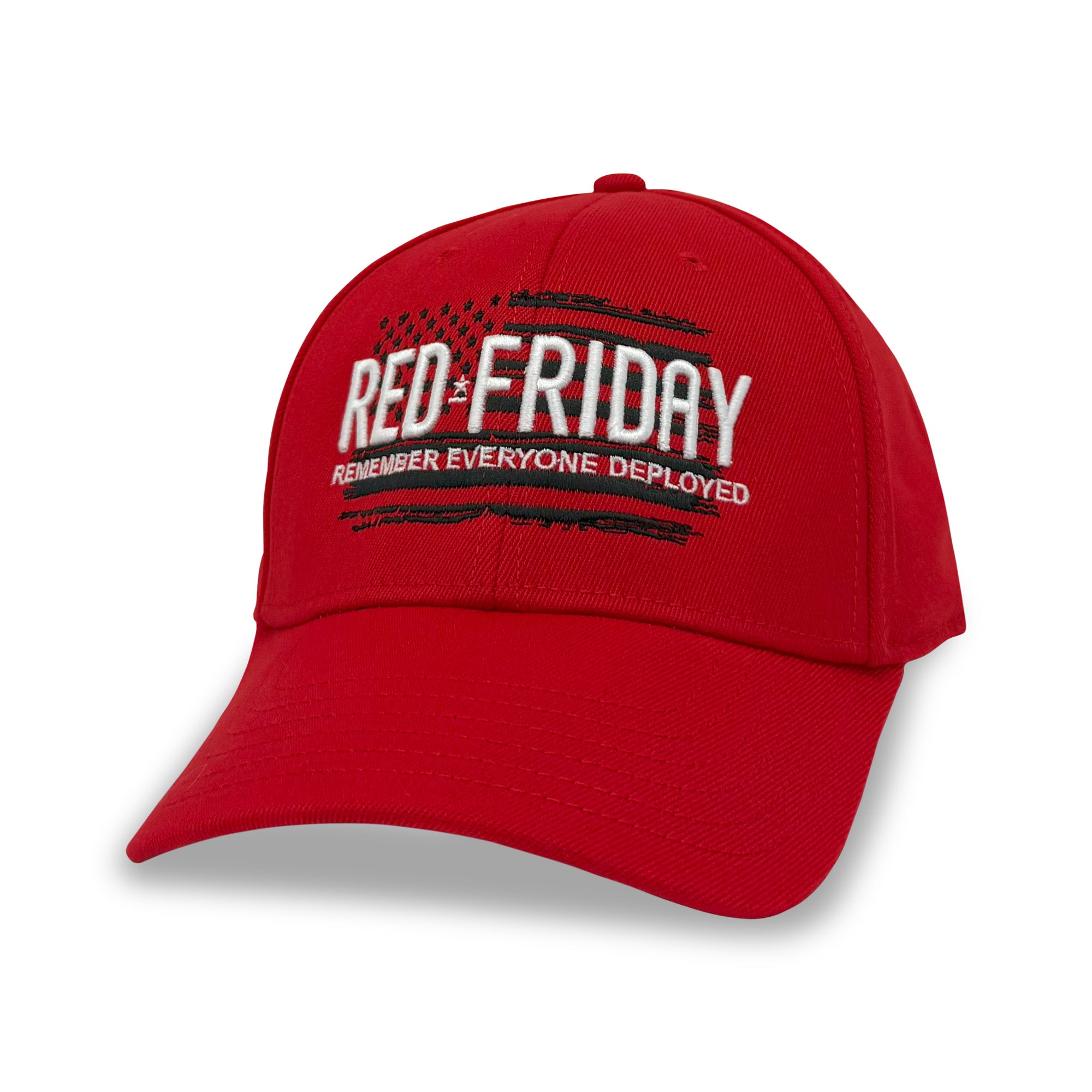 Red Friday Remember Everyone Deployed Hat (Scarlet) – Armed Forces Gear