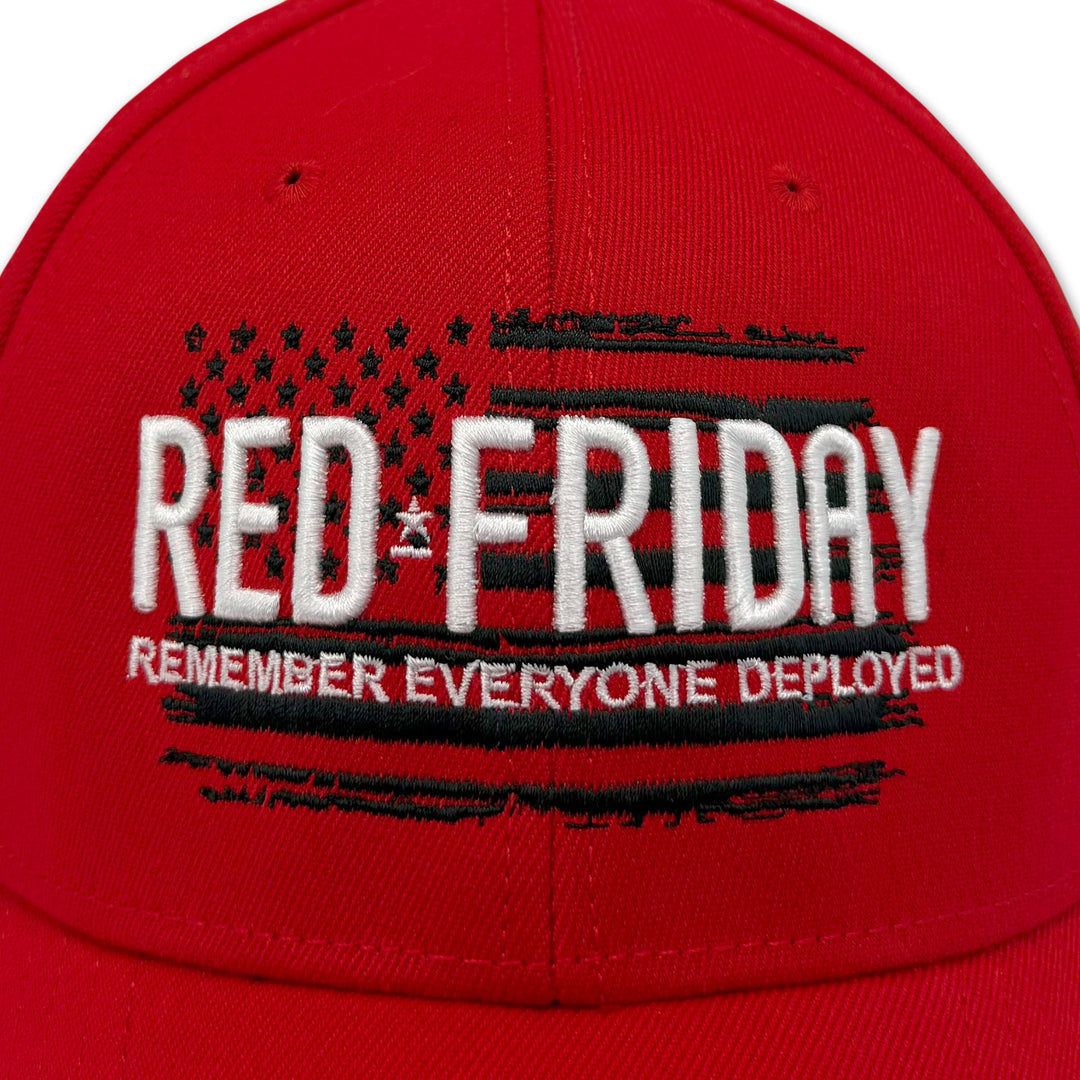 Red Friday Remember Everyone Deployed Hat (Scarlet) – Armed Forces Gear
