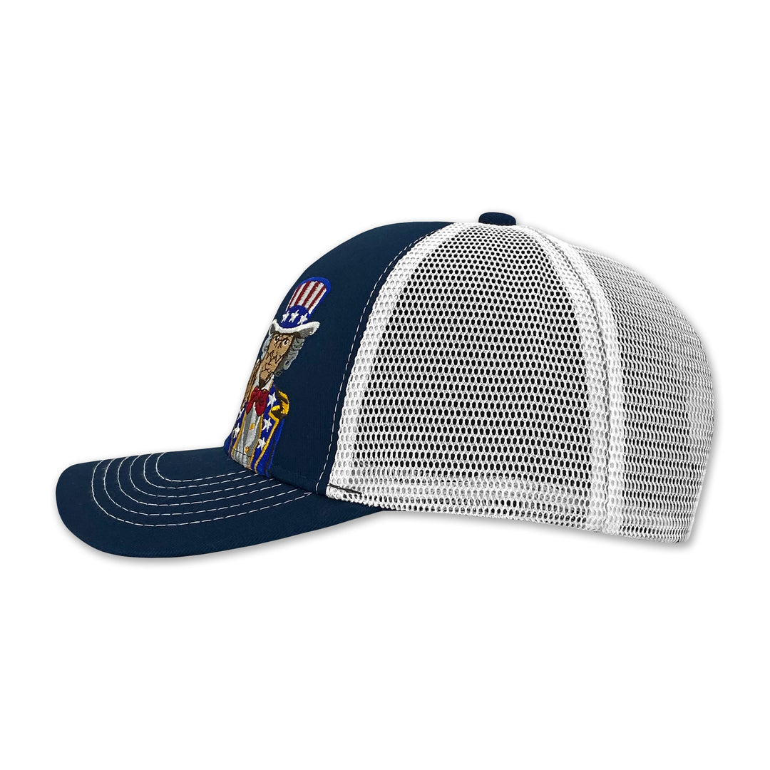 United States Of America Uncle Sam 250 Years Mesh Back Hat (Navy/White ...
