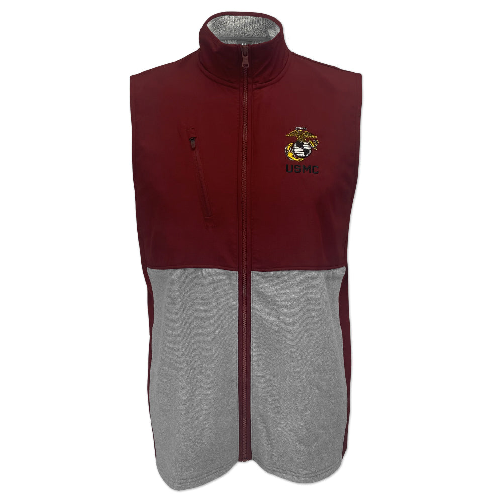 Marines Under Armour Gameday ColdGear Infrared Survivor Vest (Cardinal