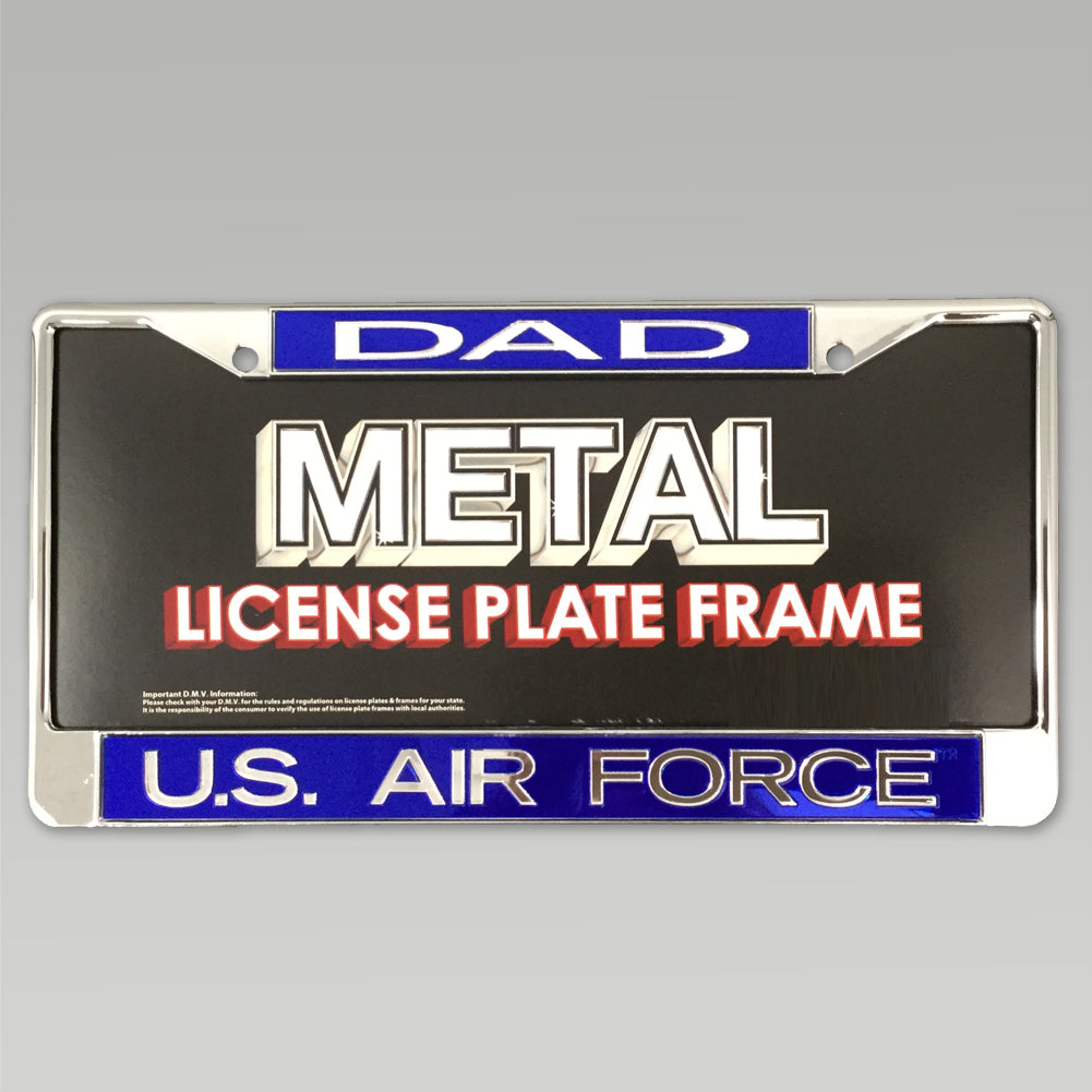 Air Force Dad License Plate Frame