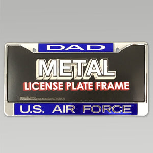 Air Force Dad License Plate Frame