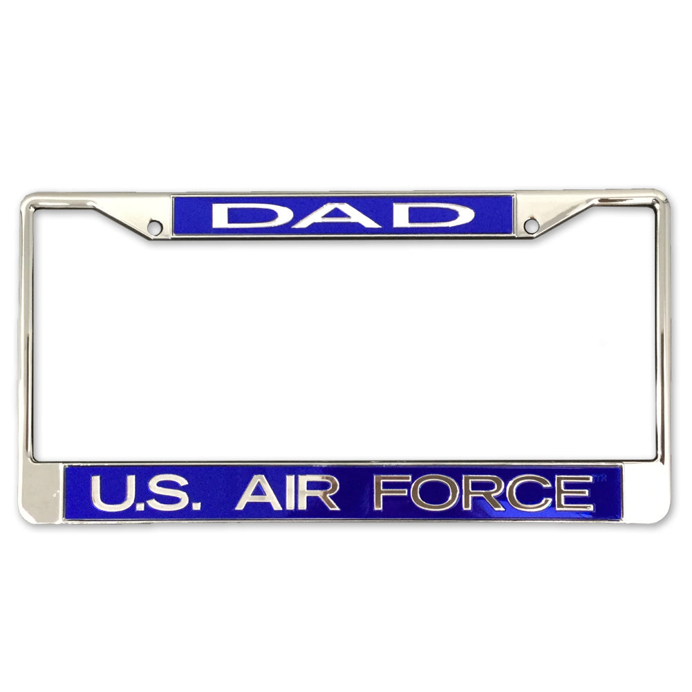 Air Force Dad License Plate Frame