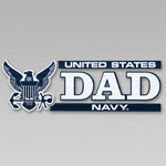 Navy Dad Decal