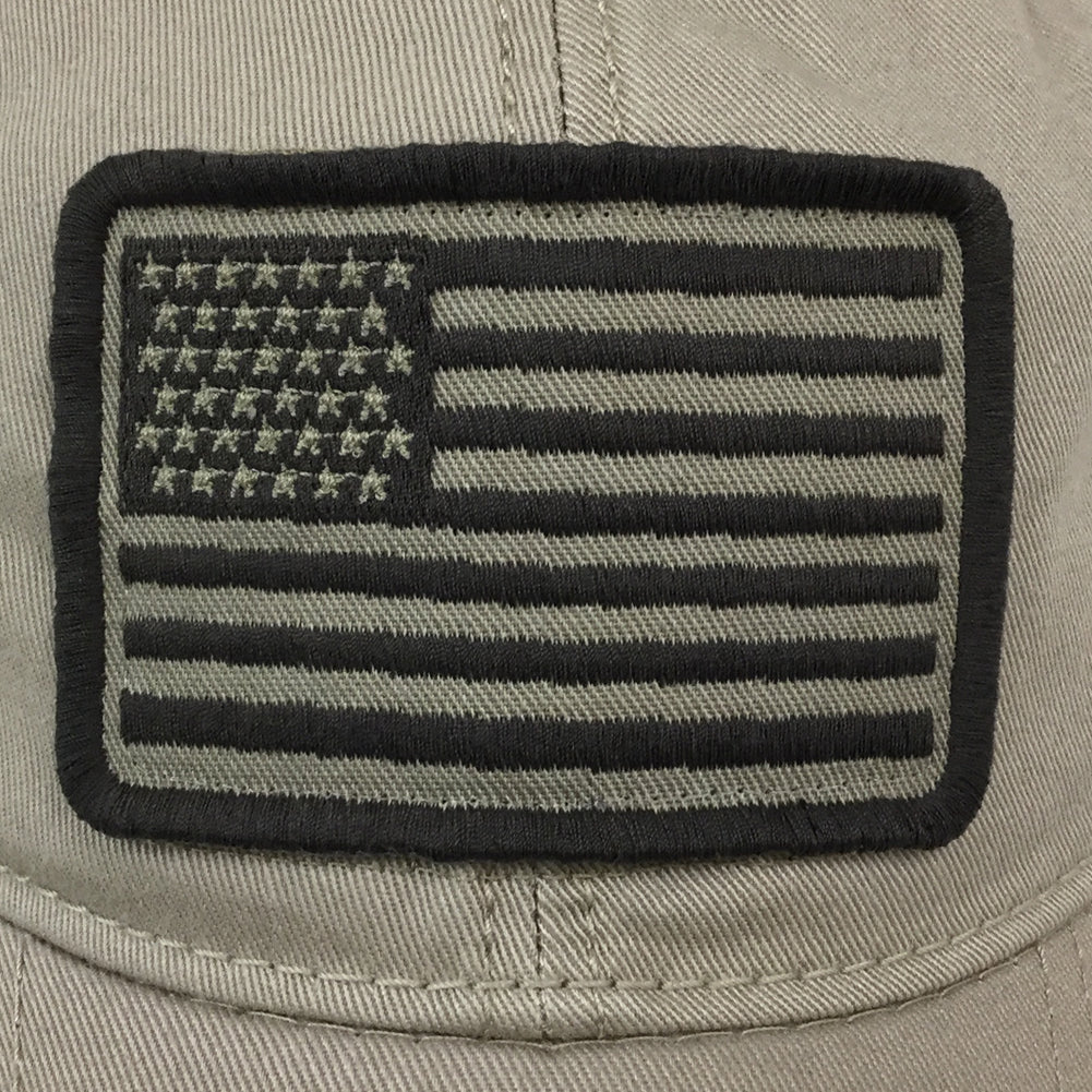 Navy Patch Flag Hat (Khaki)