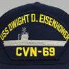 Navy USS Dwight D. Eisenhower CVn-69 Hat (Navy)